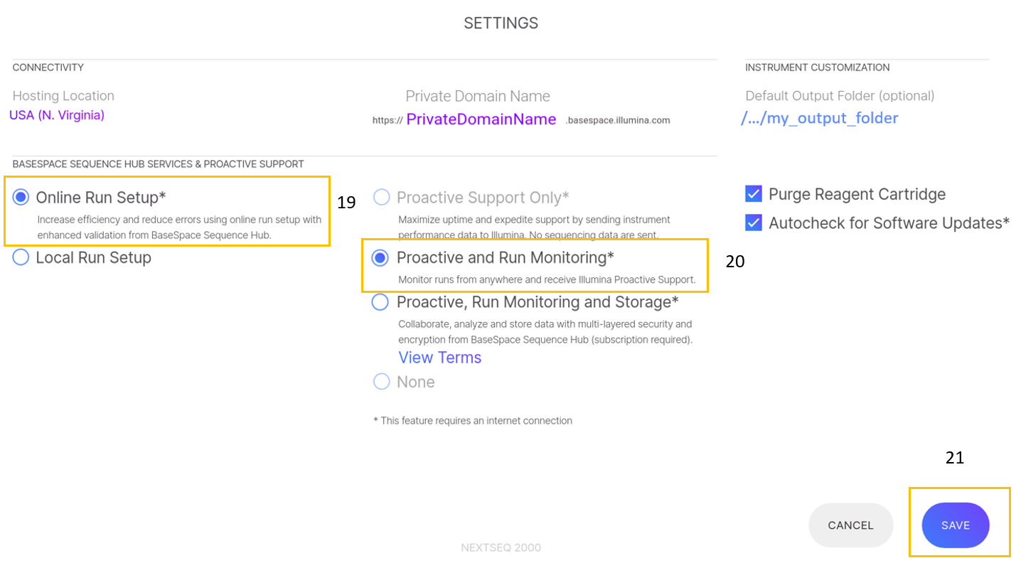 How to set up a PhiX validation run on the NextSeq 1000/2000 sequencing platform